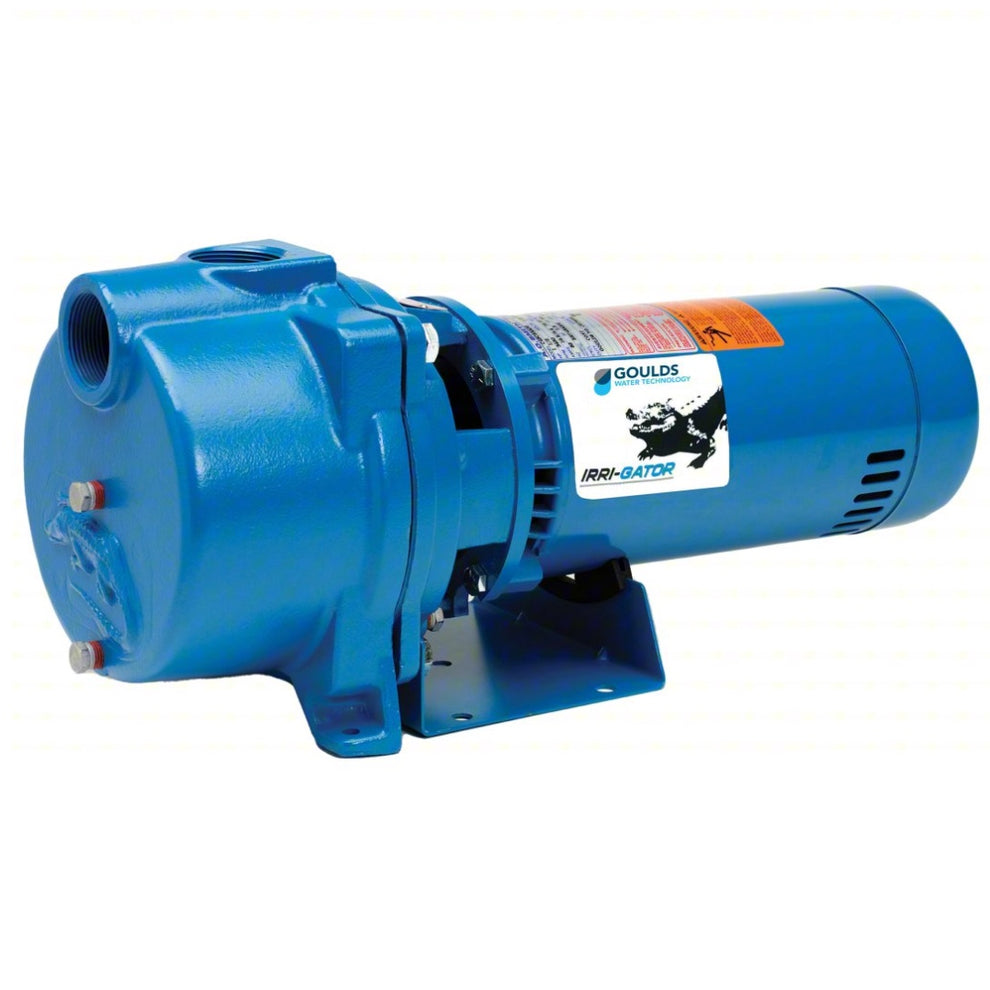 Goulds GT20 IRRI-GATOR Self Priming Centrifugal Pump (2 HP, Single Pha ...